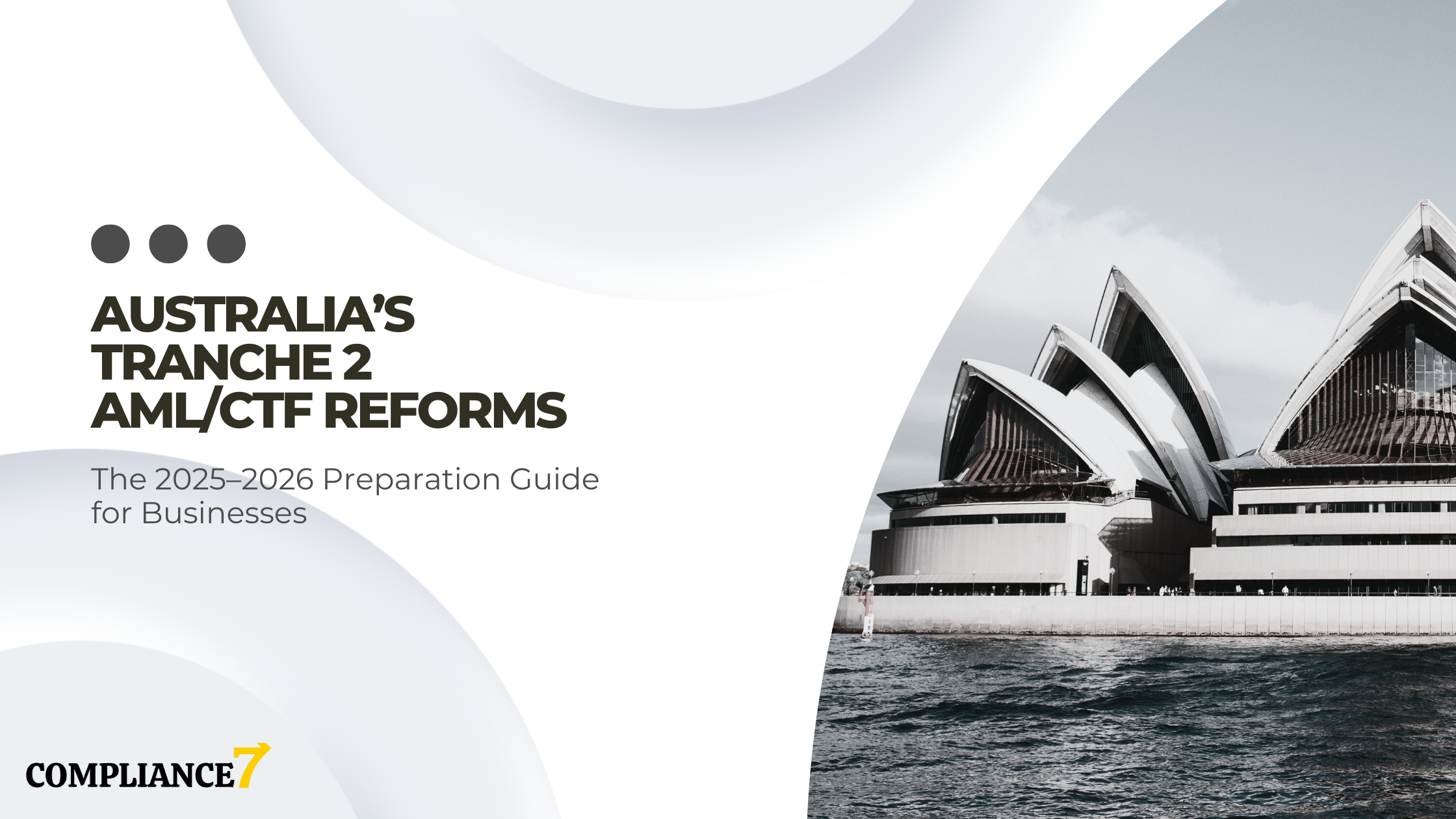 Australia Tranche-2 AML/CTF Reforms - BLOG